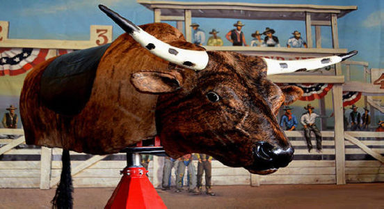 Bull Header SR | Silverado Ranch Props and Western Theme Rental ...