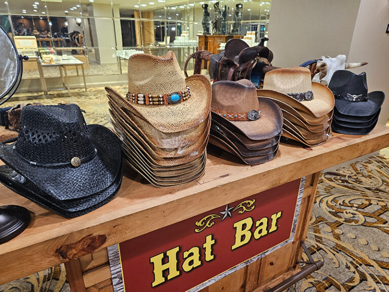 Western Hat Bar | Silverado Ranch Props and Western Theme Rental ...